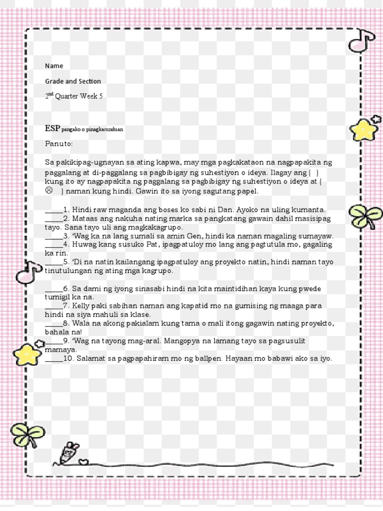 Week 5 Q 2 | PDF