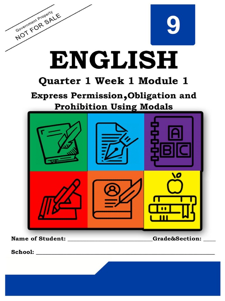 English 9 QTR 1 Module 1 WK 1 | PDF | Learning | Cognition