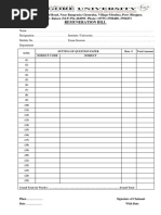 Remuneration Bill For Practical Examinations of All Classes | PDF ...