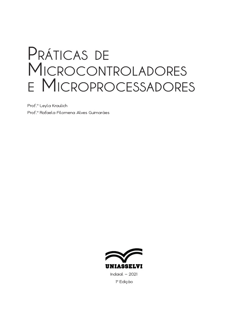 Práticas de Microcontroladores e Microprocessadores | PDF | Arduino | Microcontrolador