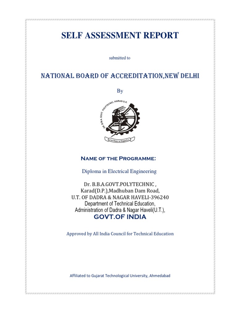 SAR Electrical Engg | PDF | Curriculum | Engineering