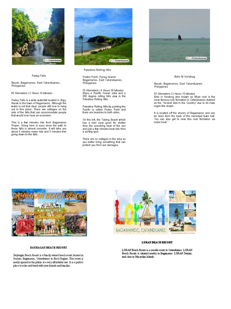 tourist | PDF | Coastal And Oceanic Landforms | Coastal Geography