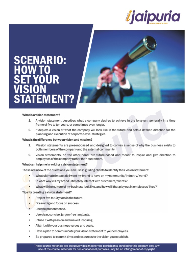 Scenario - Handout Mod 8 | PDF
