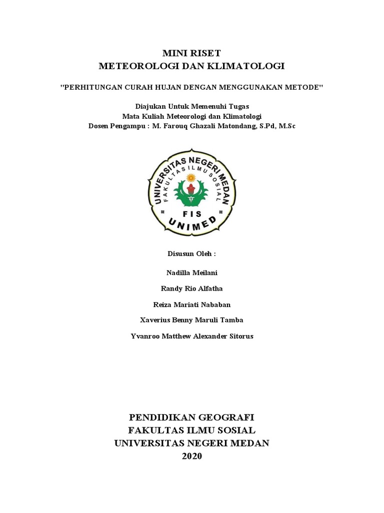 Miniriset Kelompok C - Metklim | PDF