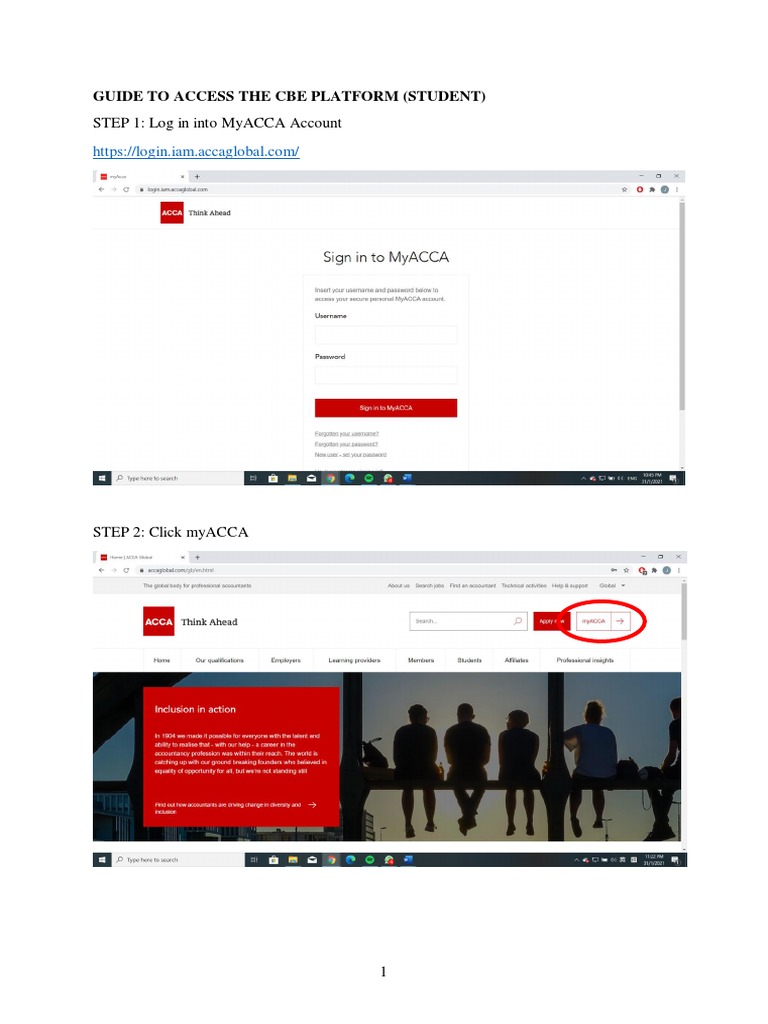 Guide to Cbe Platform (Student) 20210419 | PDF