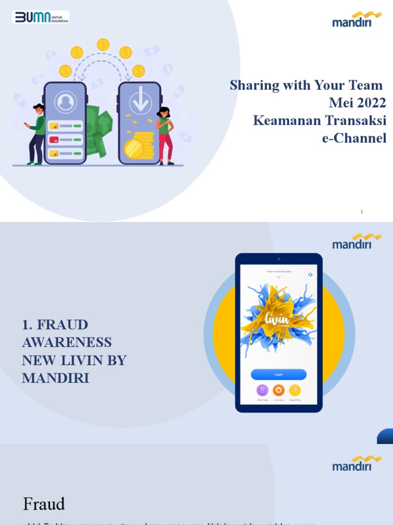 Keamanan Transaksi E-Channel | PDF