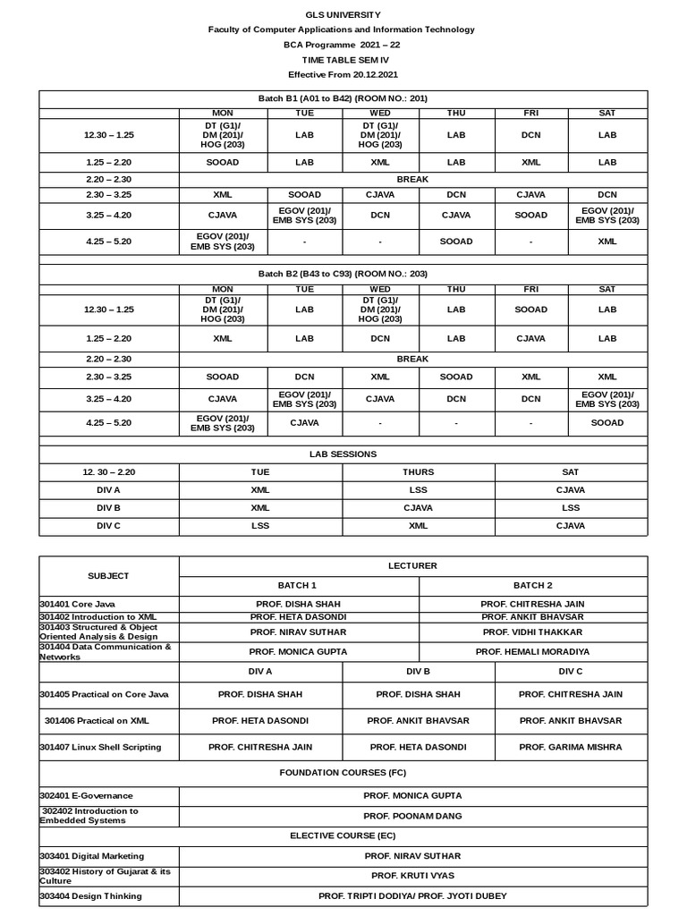 BCA SEM 4 TT | PDF | Software Development | Systems Engineering