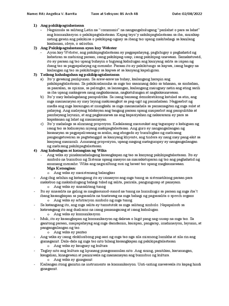 Fil 101 Pdf