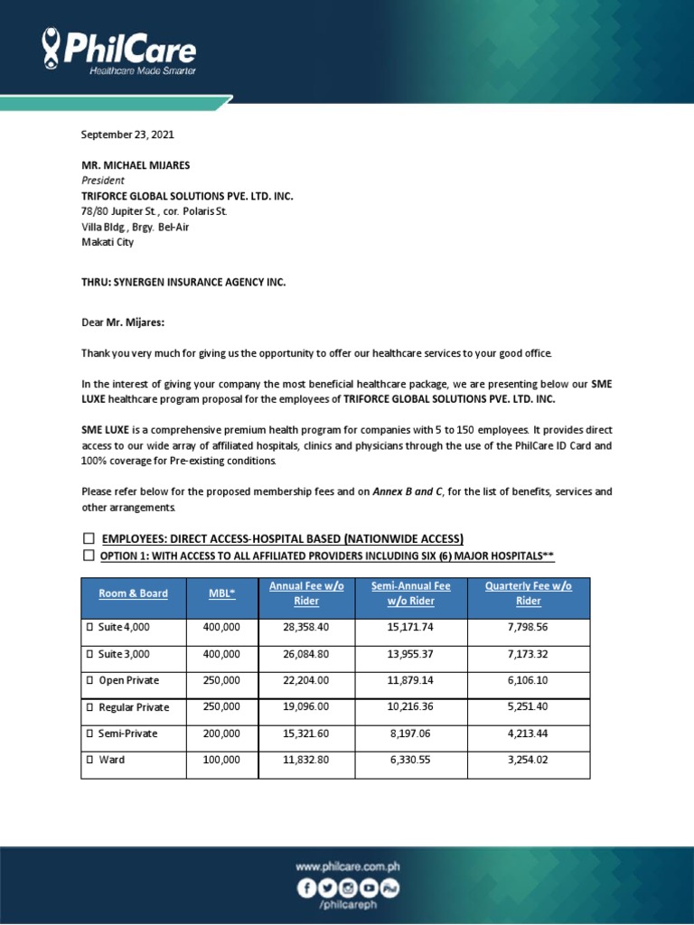 Updated SME Luxe Proposal For Triforce Global | PDF | Physical ...