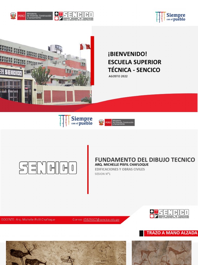 SESION N°1 FUNDAMENTO DEL DIBUJO TECNICO_081221 | PDF | Dibujo | Lápiz