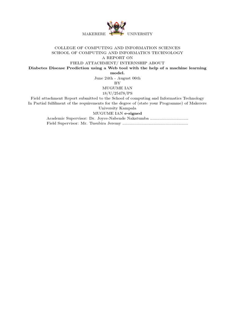 Diabetes Disease Prediction Using A Web Tool With The Help of A Machine ...