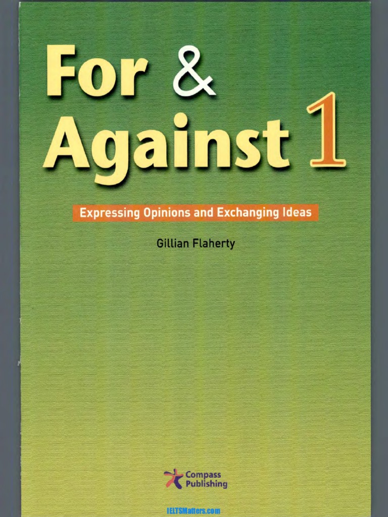 For and Against 1-With Transcript and Answer Key | PDF | Linguistics ...