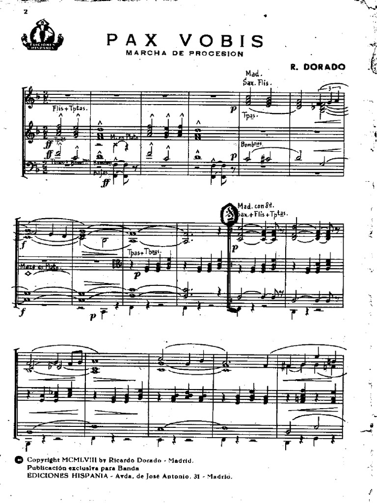 Pax Vobis | PDF