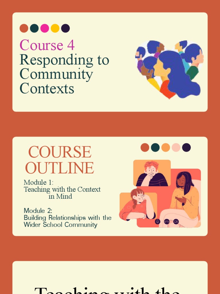 Contextualized Teaching Strategies | PDF | Learning | Teaching Method