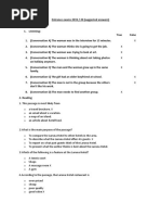 Answers Test EFset 50 Min | PDF | Cooking, Food & Wine