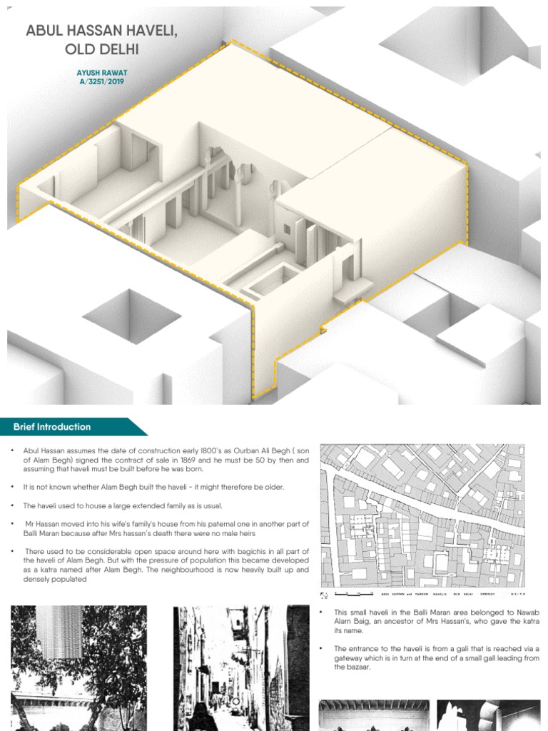 Small Haveli Design and Layout Insights | PDF | Kitchen | Architectural ...