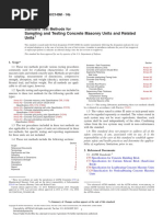 ASTM C-780 Mortar PDF | PDF | Mortar (Masonry) | Concrete