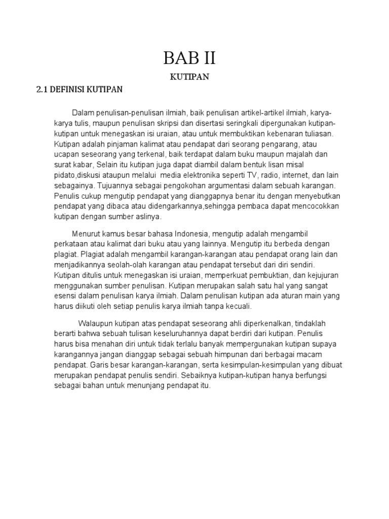 Bab Ii | PDF | Karier & Perkembangan