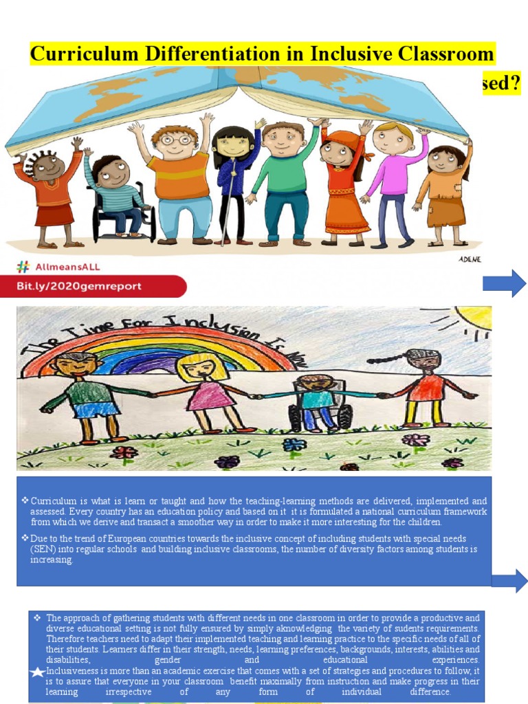 Curriculum Differentiation in Inclusive Classroom | PDF | Curriculum ...