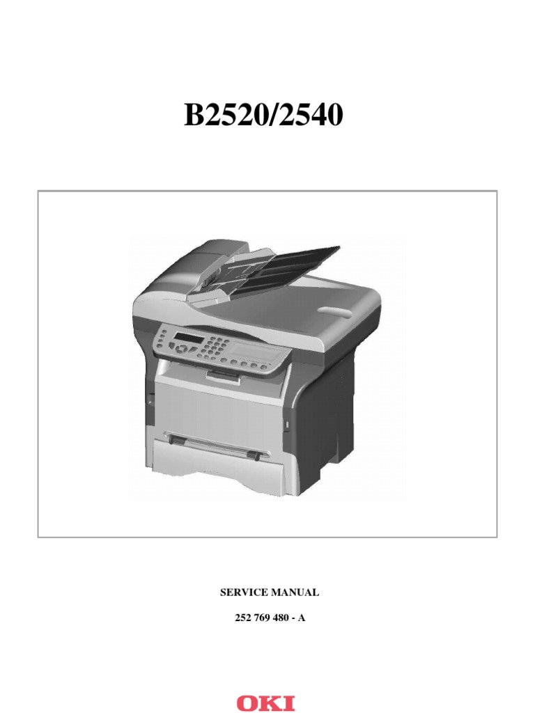 Oki B2520 B2540 PL SM | PDF | Printer (Computing) | Manufactured Goods