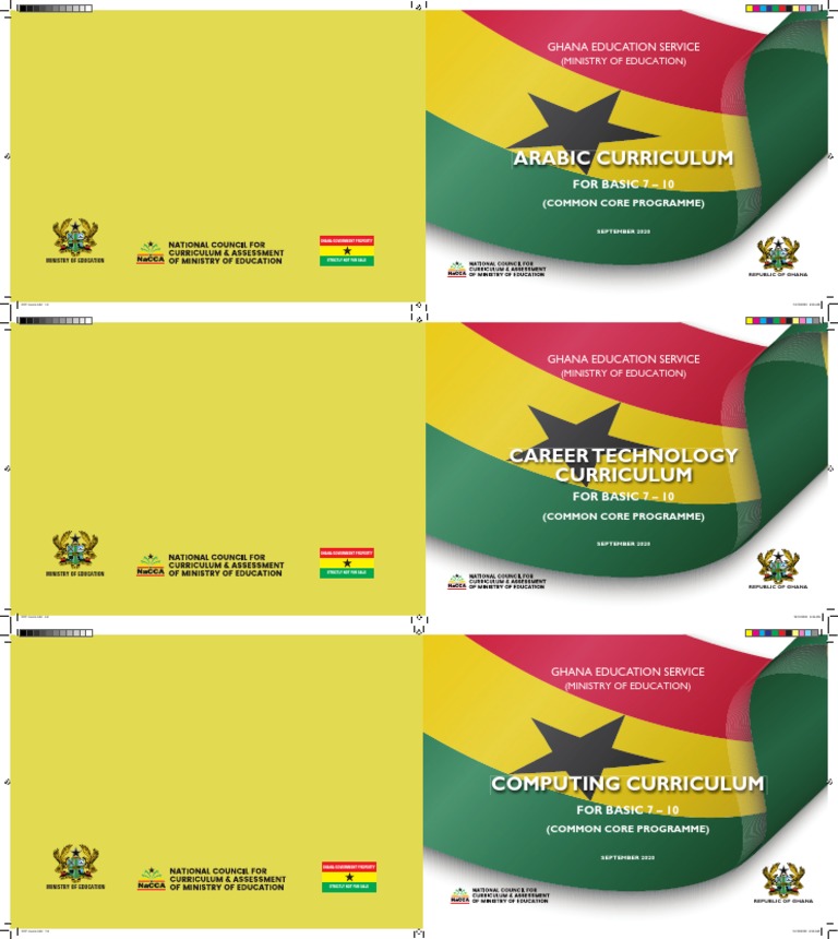 CCP Covers | PDF | Ghana | Curriculum