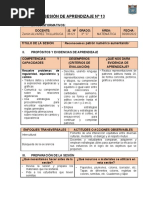 Sesion Completamos Patrones Numéricos | PDF | Plan de estudios | Aprendizaje