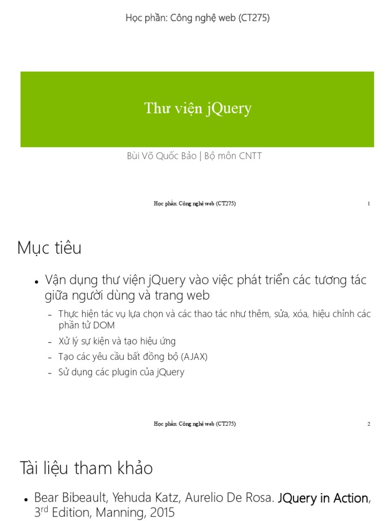 2 Jquery | PDF