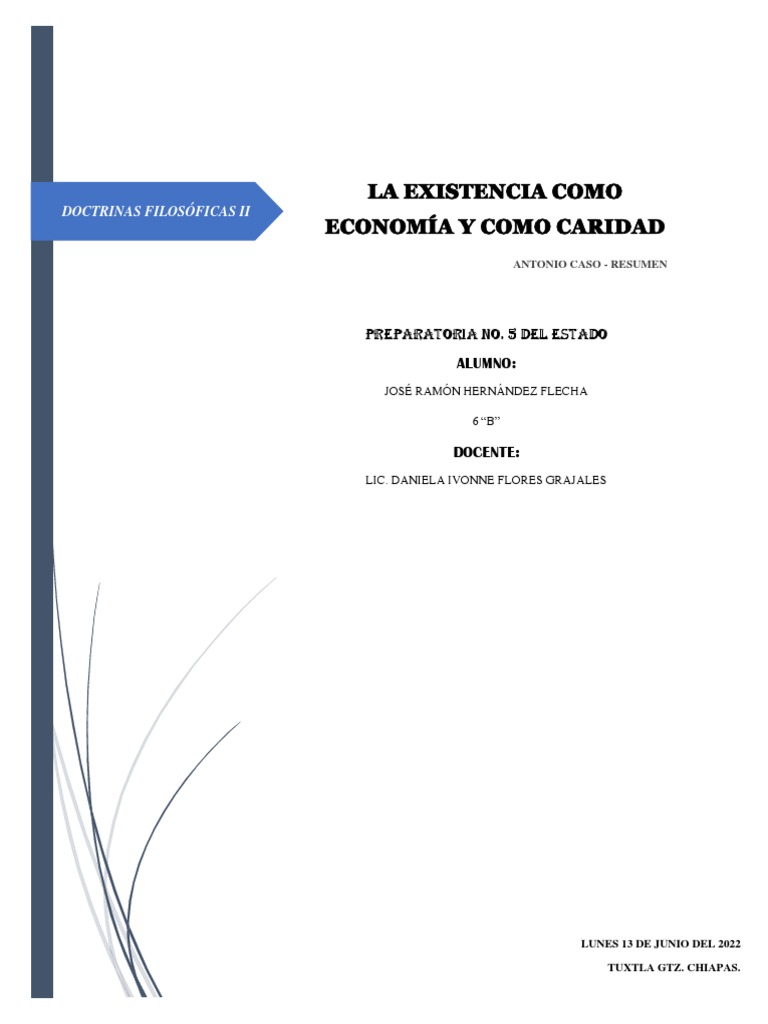 Resumen Doct. Filosoficas | PDF | Amor | Conocimiento