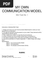 Barnlund's Transactional Communication Model | PDF | Nonverbal ...