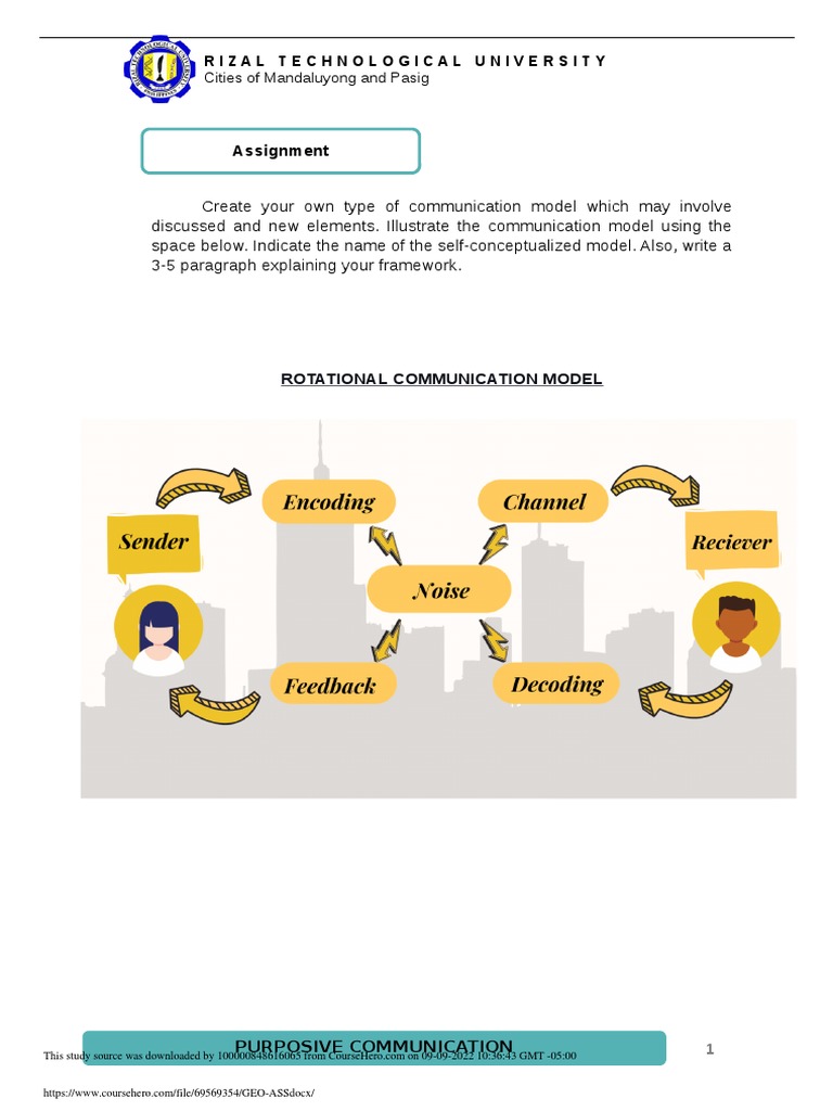 Omadto Grace B. GEO5 ASS | PDF | Communication | Cognitive Science