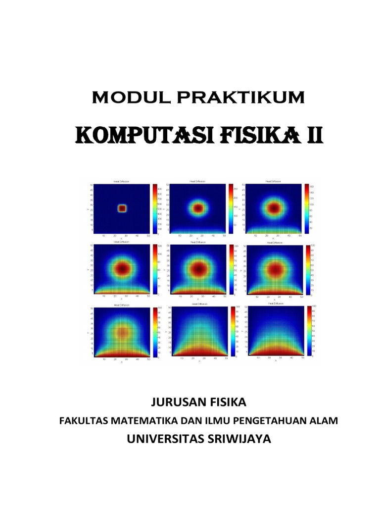 Modul Praktikum Komputasi Fisika II | PDF | Metode & Bahan Ajar