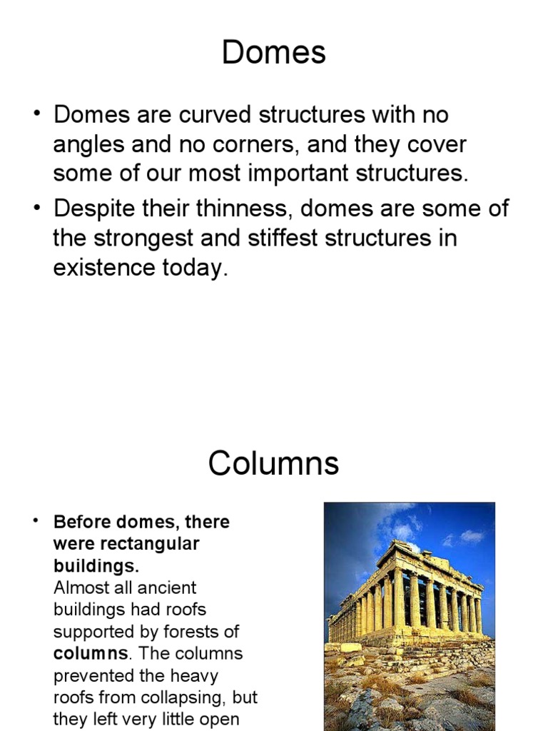 Domes | PDF | Dome | Buildings And Structures