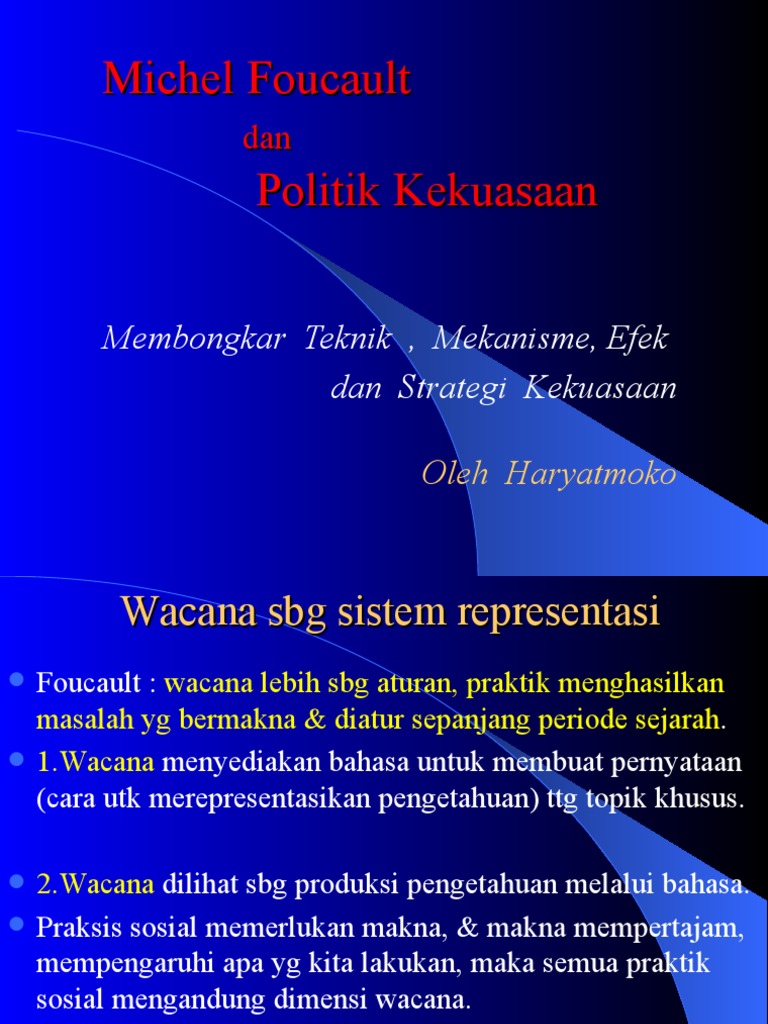 Michel Foucault | PDF