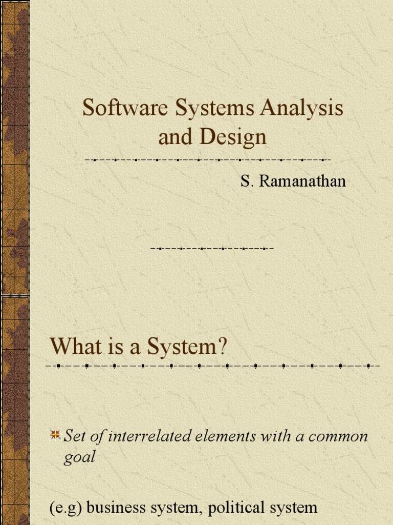 SSAD | Download Free PDF | Component Based Software Engineering | Class (Computer Programming)