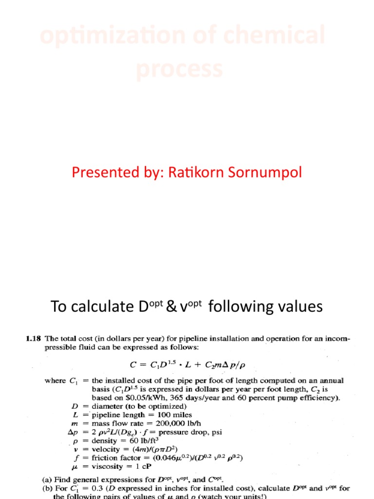 Presentation Optimize | PDF | Applied Mathematics