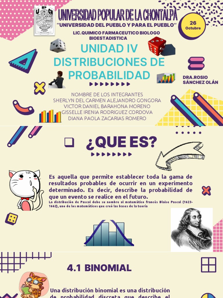 Distribuciones de Probabilidad: Binomial, Hipergeométrica y Poisson | PDF | Distribución de ...