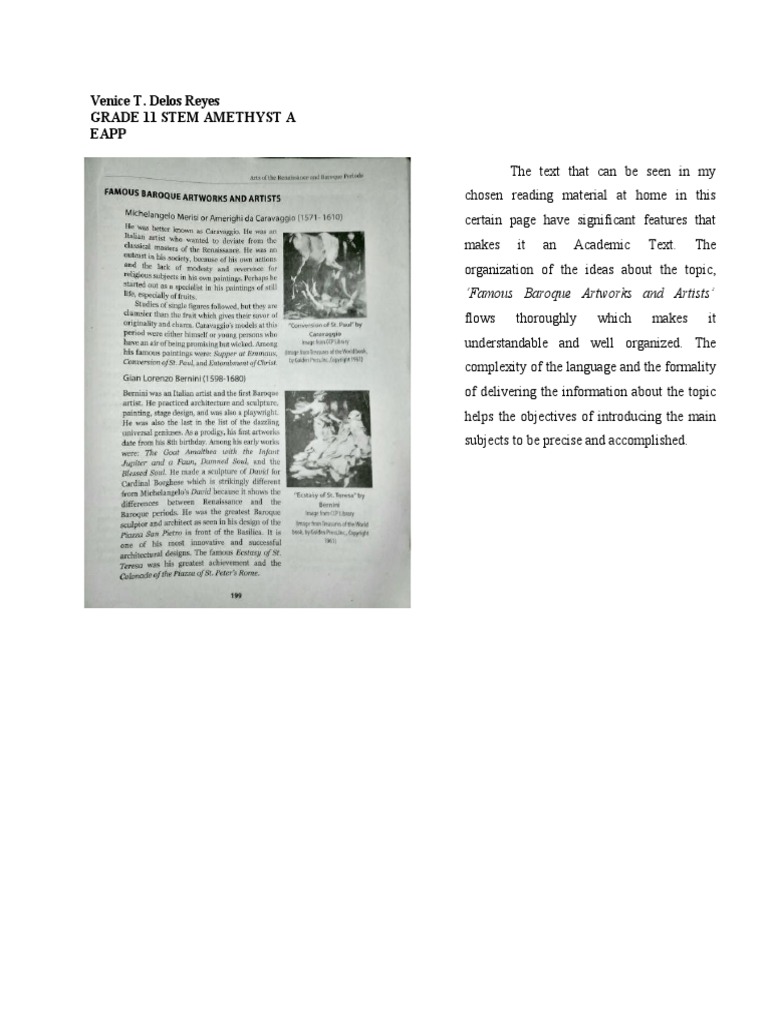 An Example Of Academic Text PDF