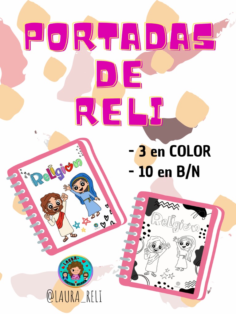 PORTADAS CUADERNO RELIGIO Ün | PDF