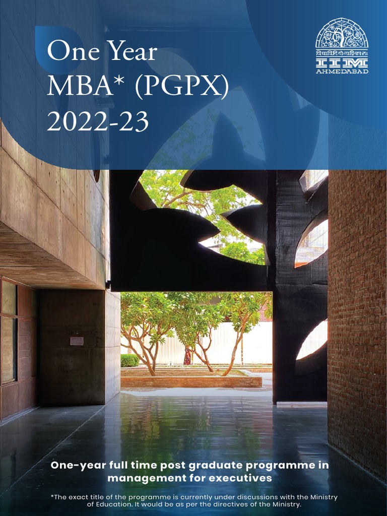 Brochure | PDF | Graduate Record Examinations | Master Of Business Administration