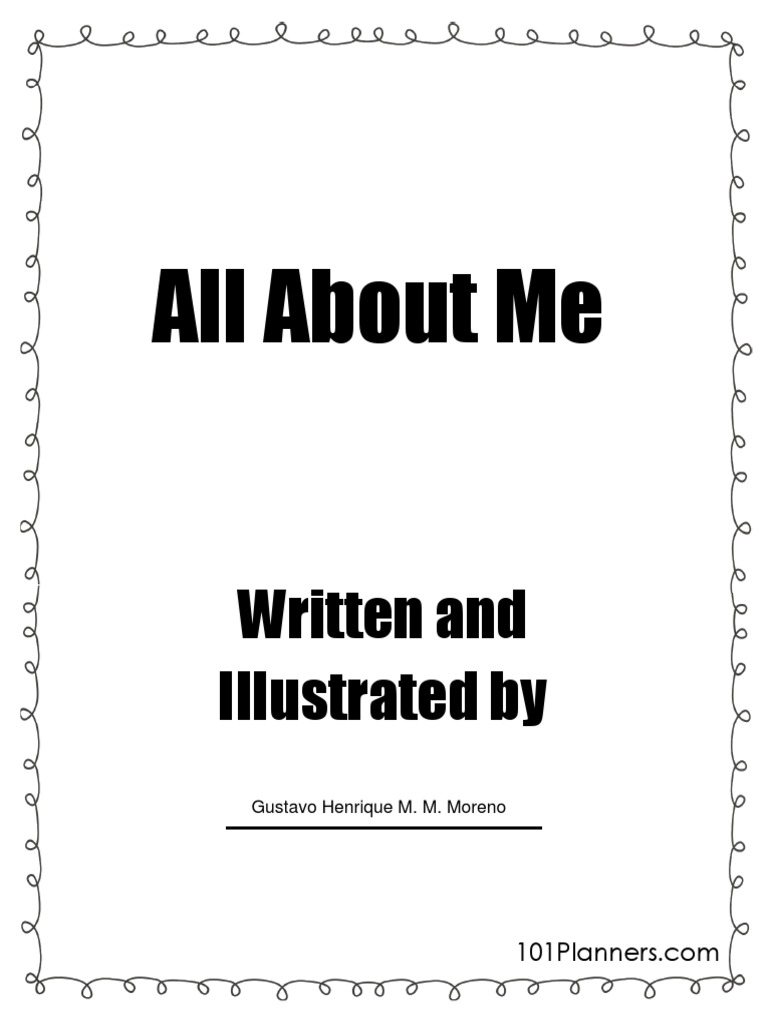 All About Me Journal - Gus | PDF