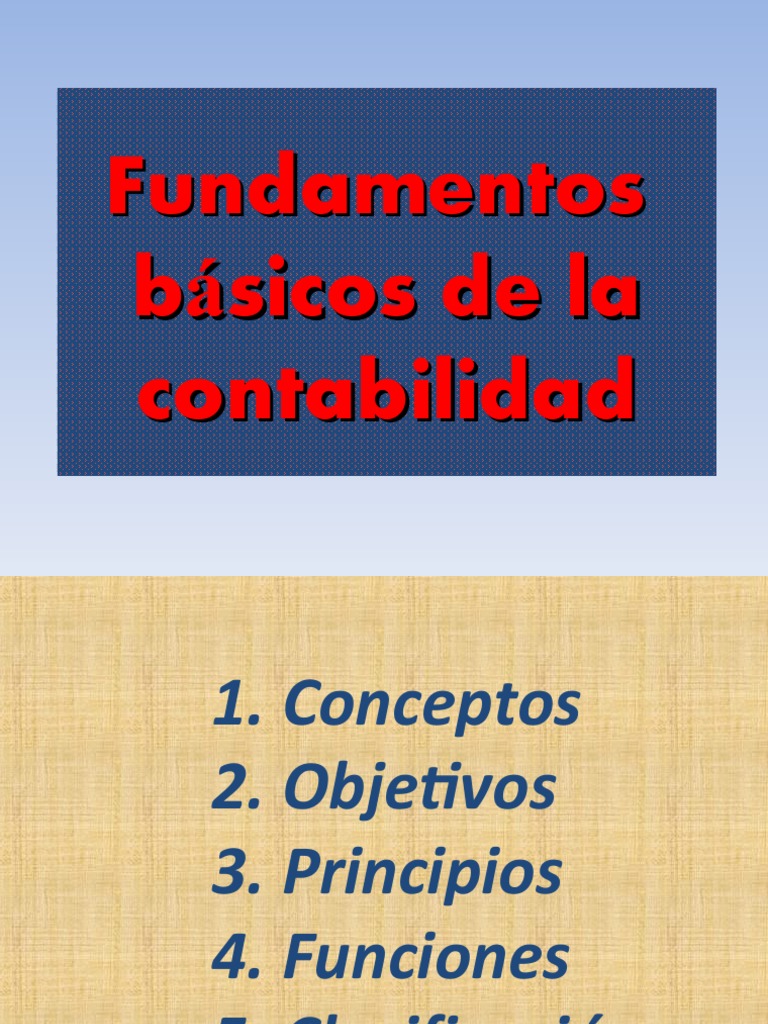 Fundamentos Basicos de Contabilidad | PDF | Contabilidad | Business