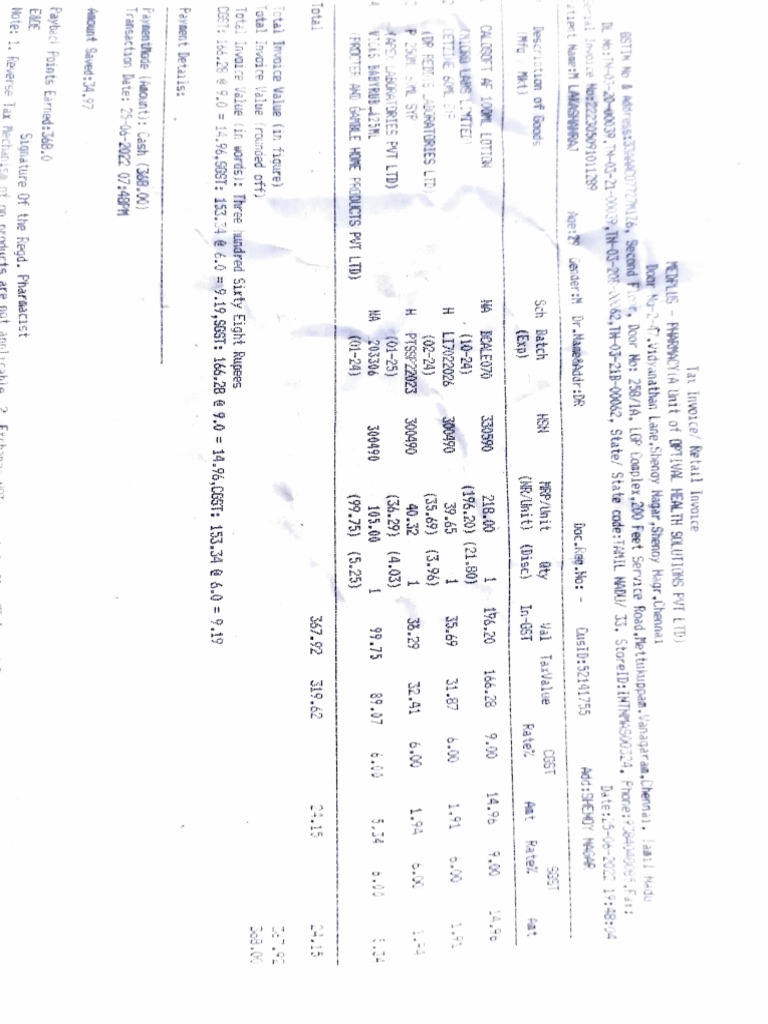 Pharmacy Bill | PDF Pharmacy Bill | PDF