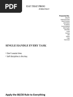 Brian Tracy Eat That Frog | PDF