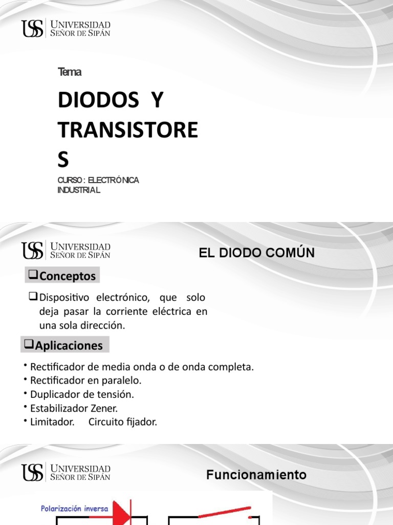 Diodos | PDF | Rectificador | Diodo