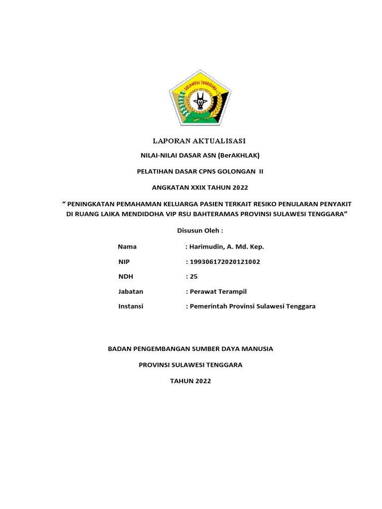 Contoh Laporan | PDF | Ilmu Sosial | Sains & Matematika