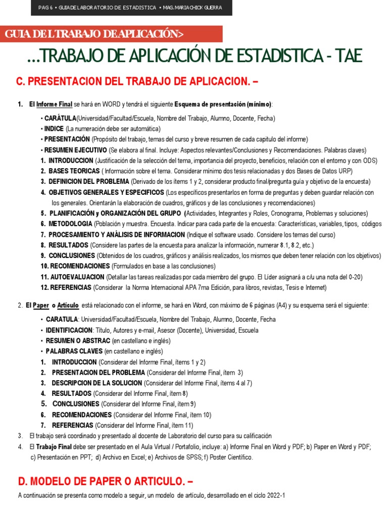 Esquema Del Informe y Paper | PDF | Metodología de encuesta | Informática