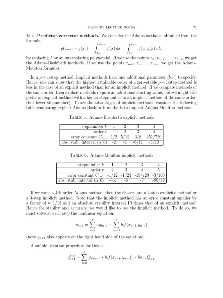 Math 373 Lecture Notes 71 Pdf Eigenvalues And Eigenvectors