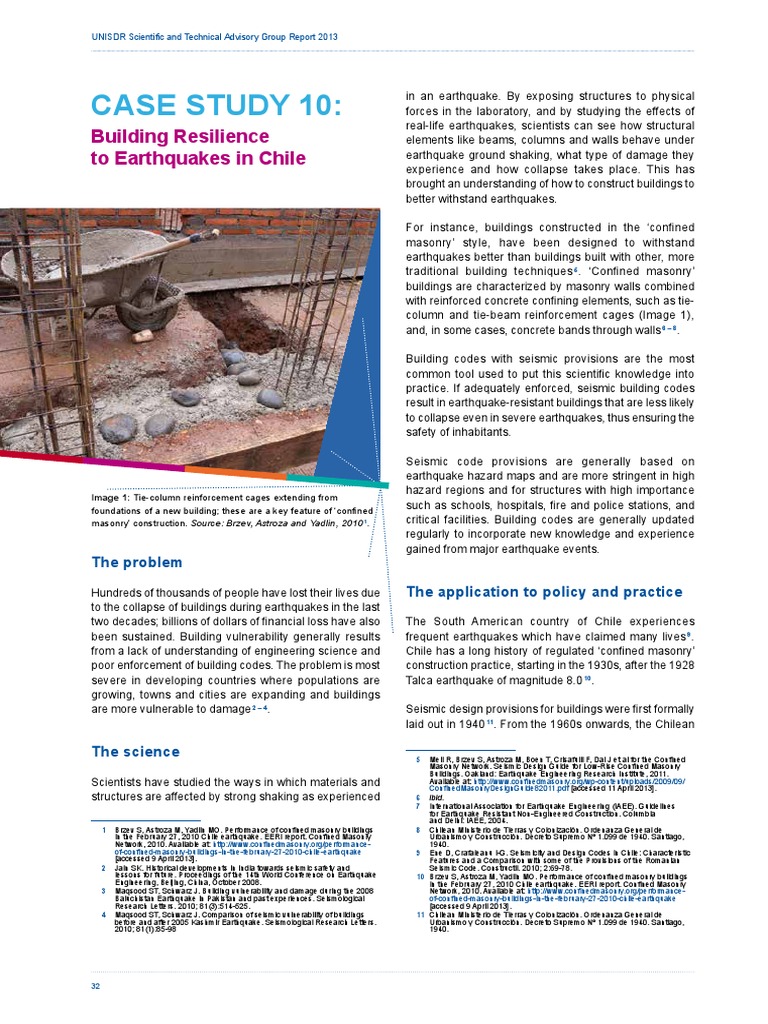 Chile Case Study | Download Free PDF | Earthquakes | Earthquake Engineering