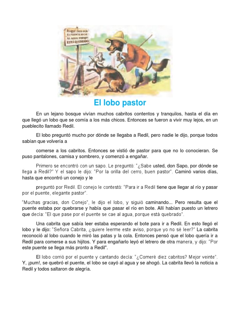 El Lobo Pastor | PDF