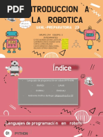 Descripción de Los Comandos de Rogic | PDF | Sensor | Robot